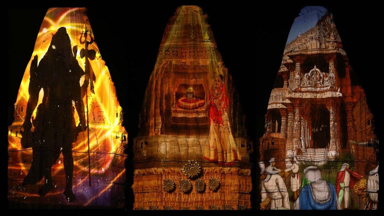EDCCTS | Somnath Temple 3D Projection Mapping
