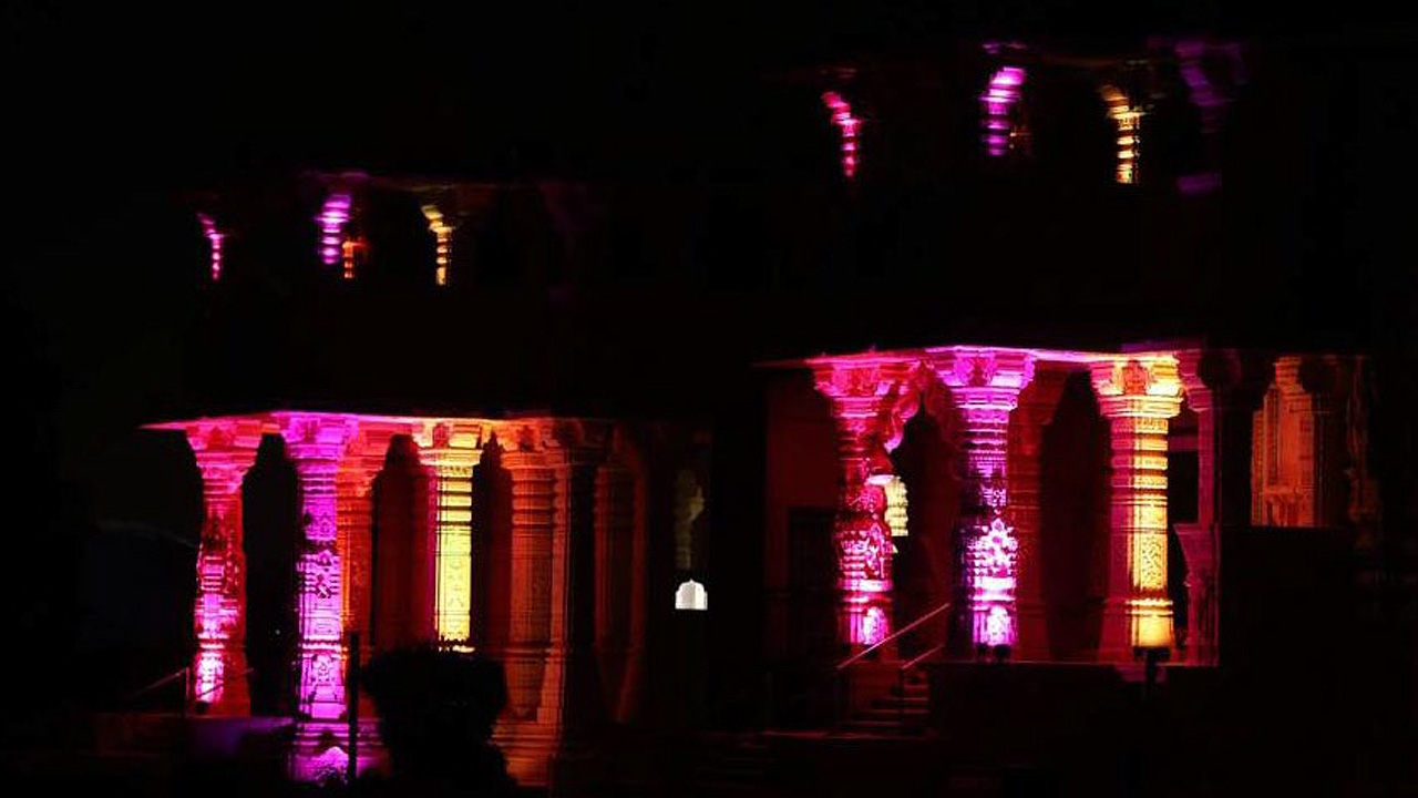 EDCCTS | Somnath Temple 3D Projection Mapping