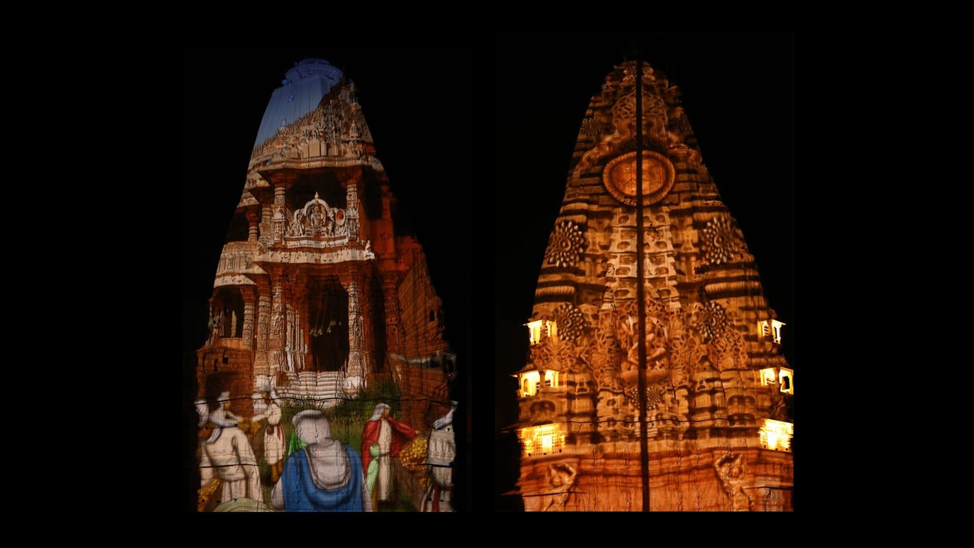 EDCCTS | Somnath Temple 3D Projection Mapping